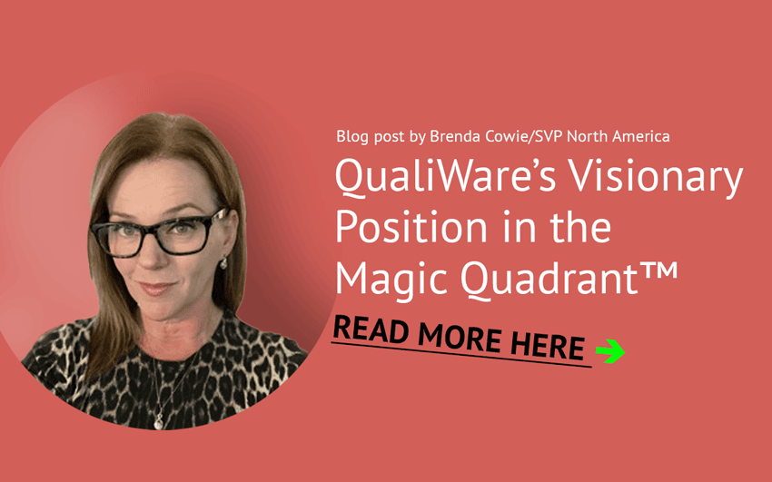 Qualiware's Visionary Position in the MQ | Qualiware